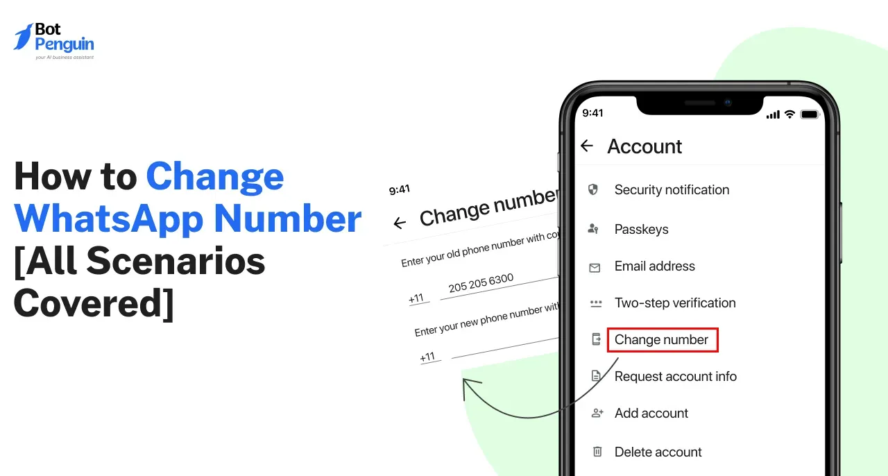 How to Change WhatsApp Number [All Scenarios Covered]